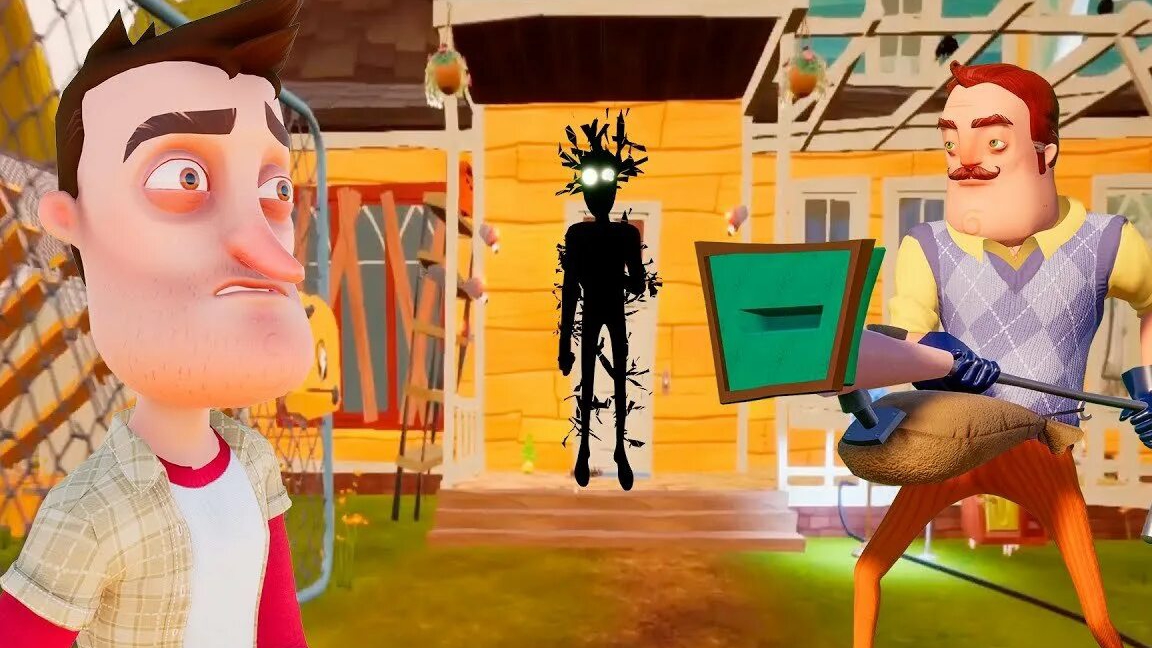 Привет Сосед 1 Акт продолжение