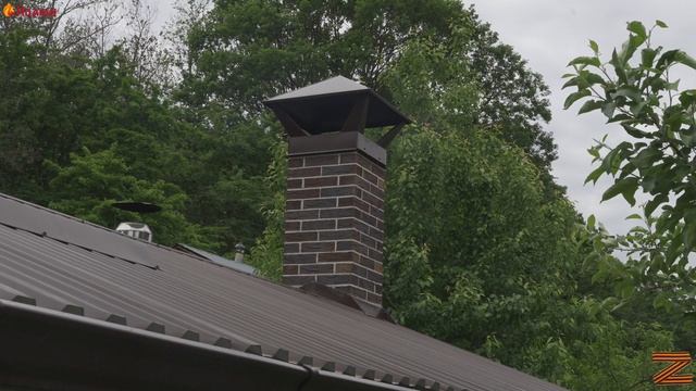 Шашлык в барбекю из кирпича на День Победы