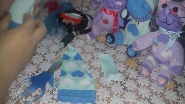 Игрушка из носка. Лошадка. 2