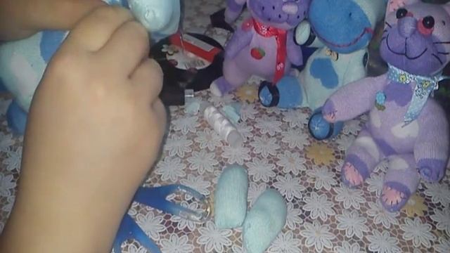 Игрушка из носка. Лошадка.  4