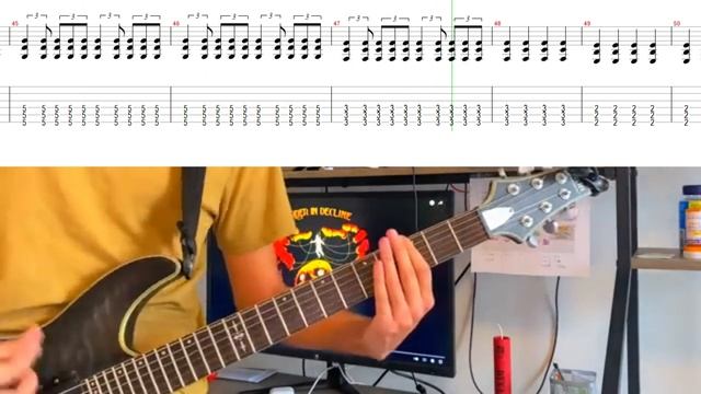 Sum 41 - Eat You Alive (Guitar cover, Tab)