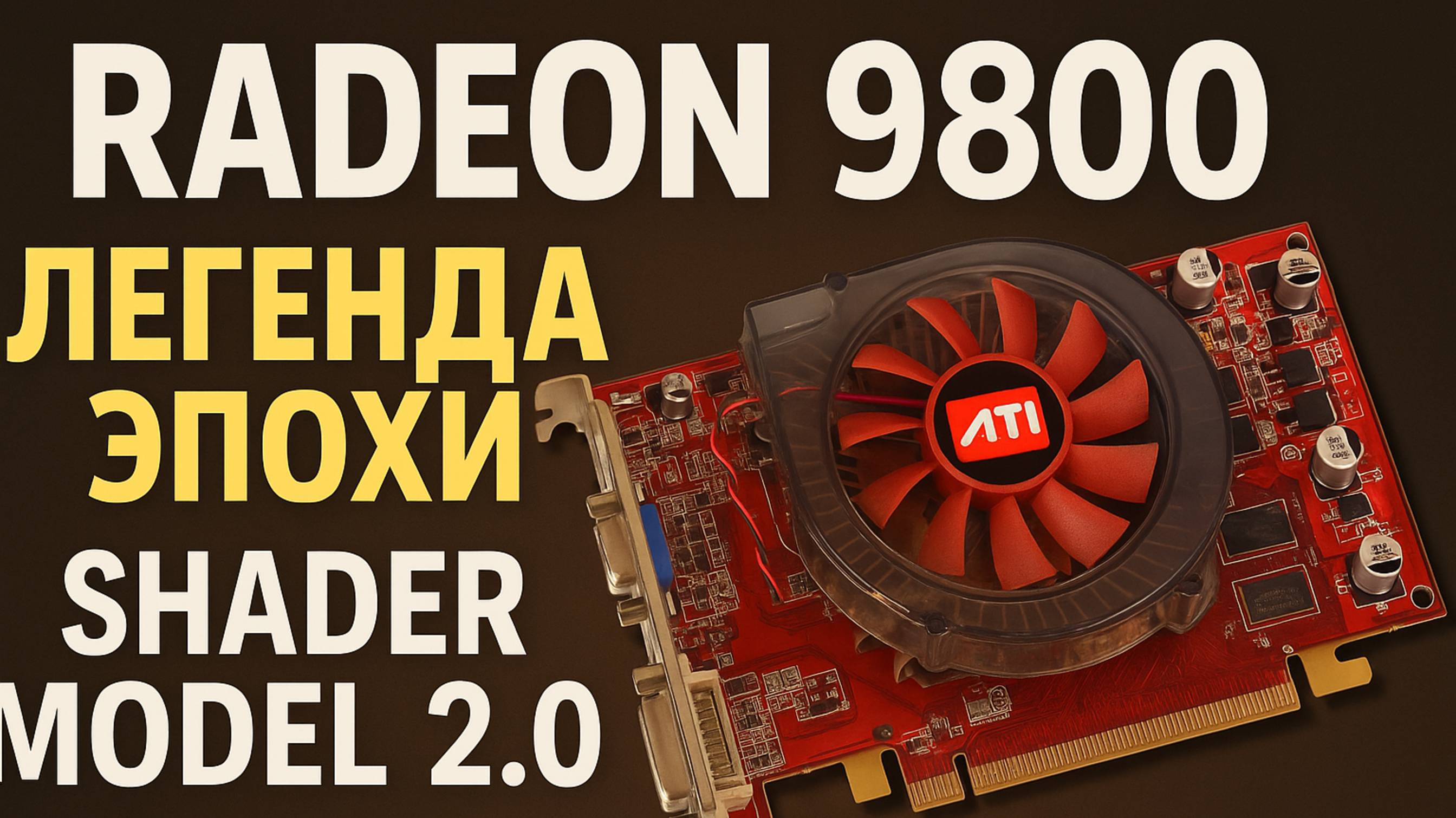 Radeon 9800 легенда эпохи shader model 2.0
