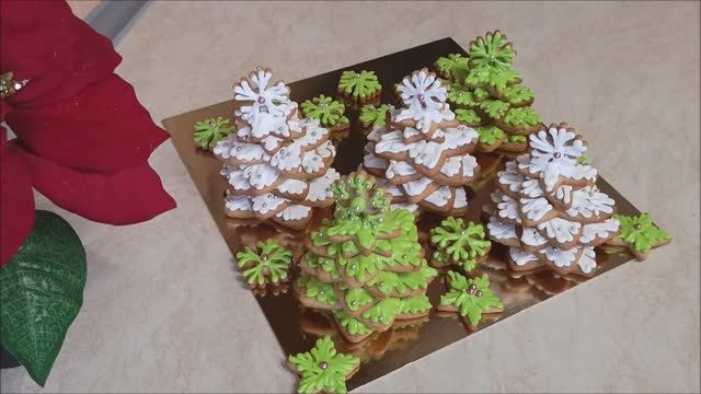 ЁЛОЧКА из ПЕЧЕНЬЯ.Имбирные пряники рецепт.ДЕТИ в ВОСТОРГЕ.Имбирное Печенье.Новый Год