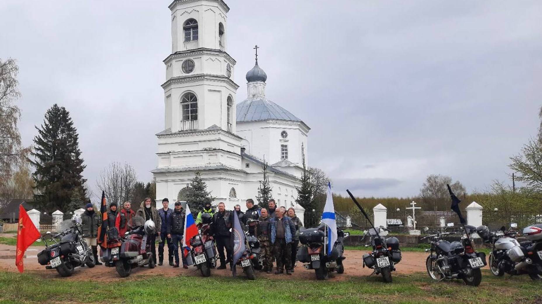 Мотопробег в честь 80 летия ВЕЛИКОЙ ПОБЕДЫ! Торжок, Кувшиново, Вышний Волочек.