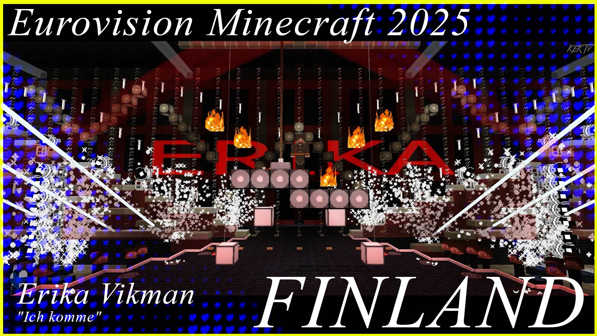Eurovision Minecraft 2025 - Finland - Erika Vikman - "Ich komme"