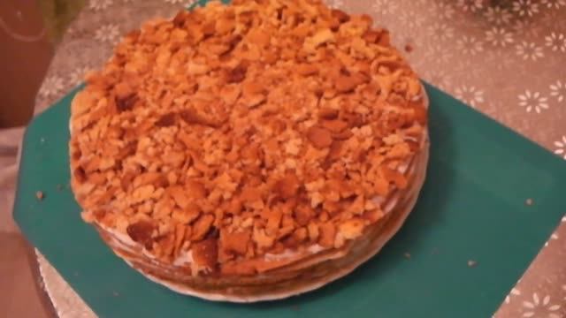 Медовый тортик. Готовим сами!