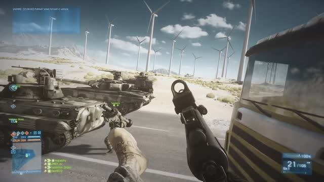 Вечерний Battlefield # 45. Battlefield 3. Небанданские равнины. Игра по сети.