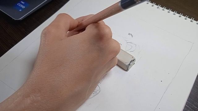 Рисуем медвежонка. Часть 1