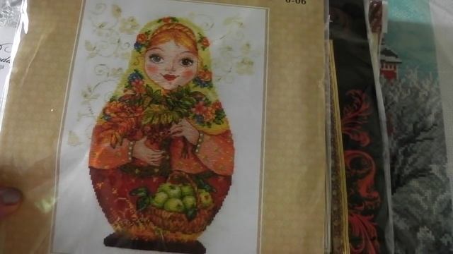 Пополнение рукодельной норки!!!✄Наборы вышивки
