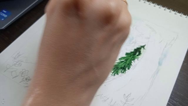 Рисуем медвежонка. Часть 2