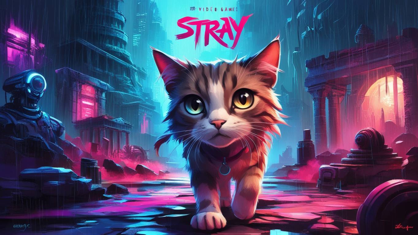 STRAY ПОЛНОЕ ПРОХОЖДЕНИЕ - КОТ КИБЕРПАНК! ИГРА ГОДА #1