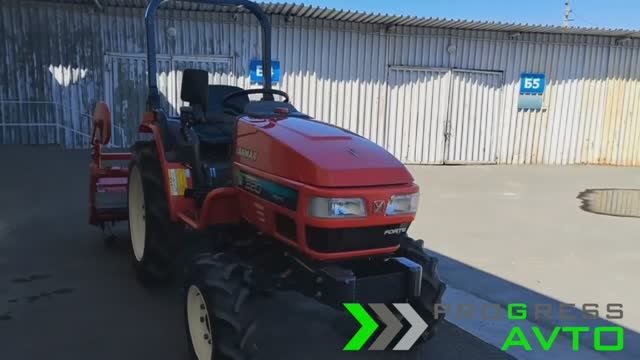 Минитрактор японский Yanmar AF-220 на обзоре в г. Екатеринбург