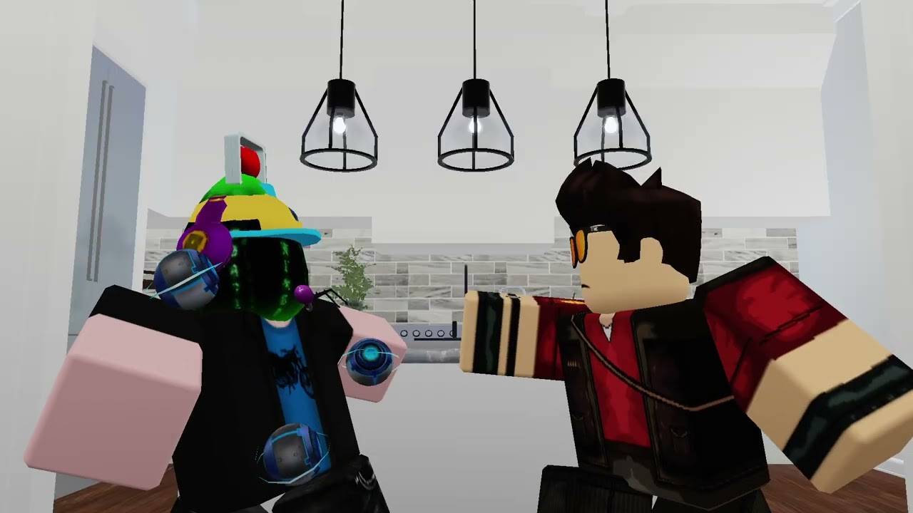 Два человека заходят в банк