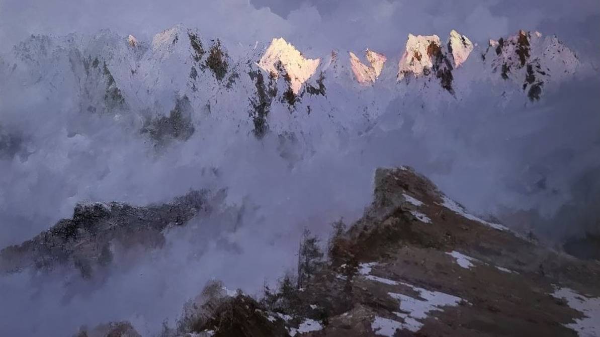 Персональная выставка Александра Имедеева "Симфония гор"