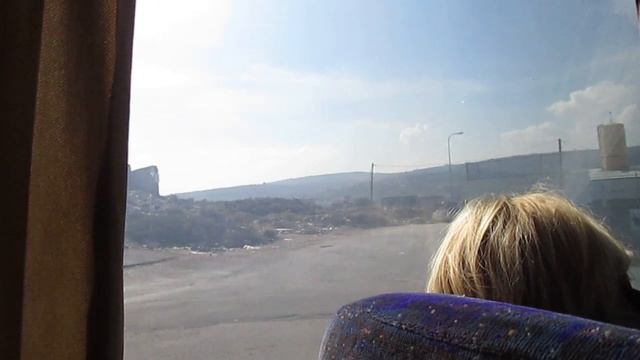 Дорога в Иерусалим на автобусе из Египта Октябрь 2014 -  04