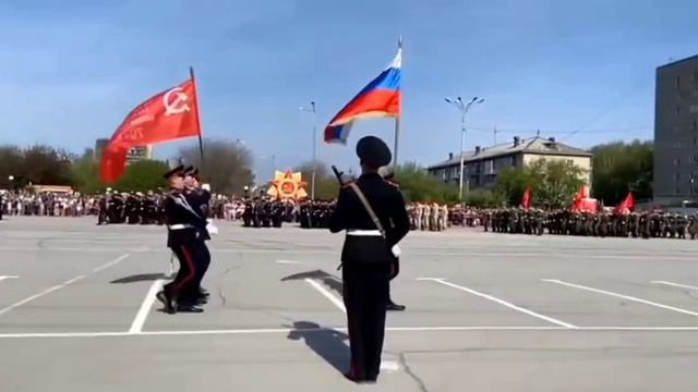 Парад Победы в ВОВ в г.Бердске. 9 мая 2025г.