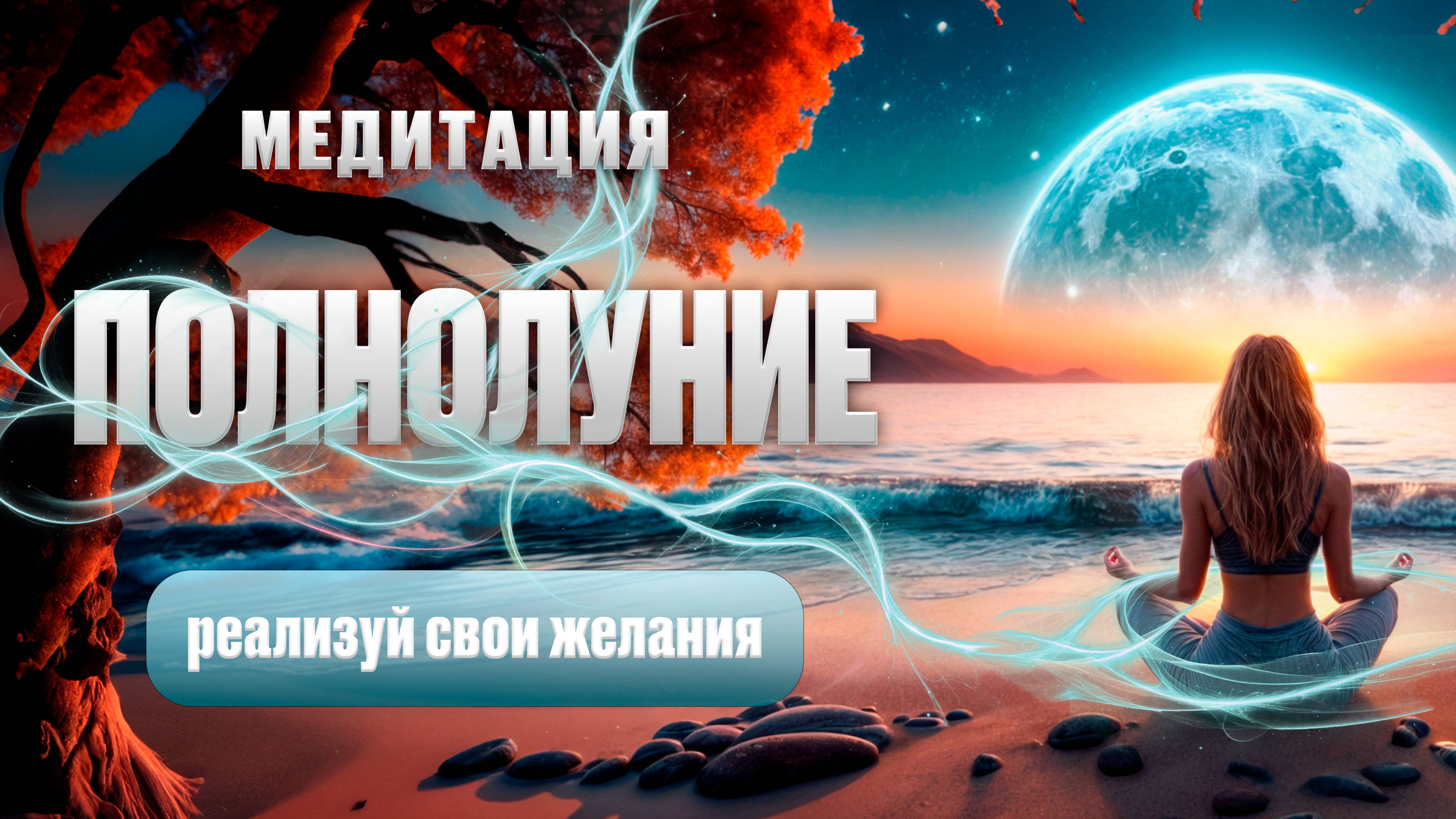 МЕДИТАЦИЯ НАПОЛНЕНИЕ ЭНЕРГИЯМИ ПОЛНОЛУНИЯ В МОЩНЫЙ ДЕНЬ БУДДА ПУРНИМА