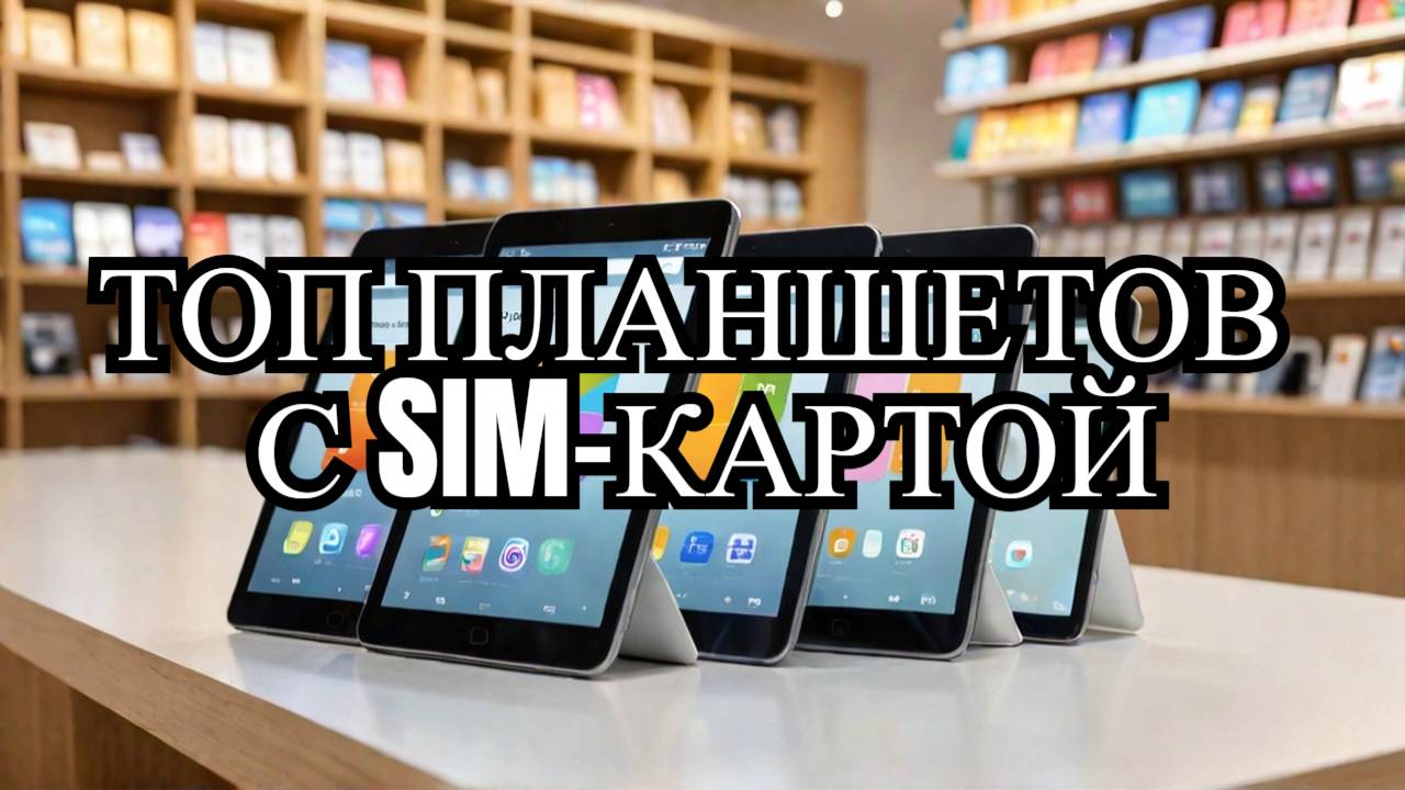 ТОП-6. ✔️Лучшие планшеты с сим-картой. 🏆Рейтинг 2024🏆. Какой планшет лучше выбрать с SIM-кой?