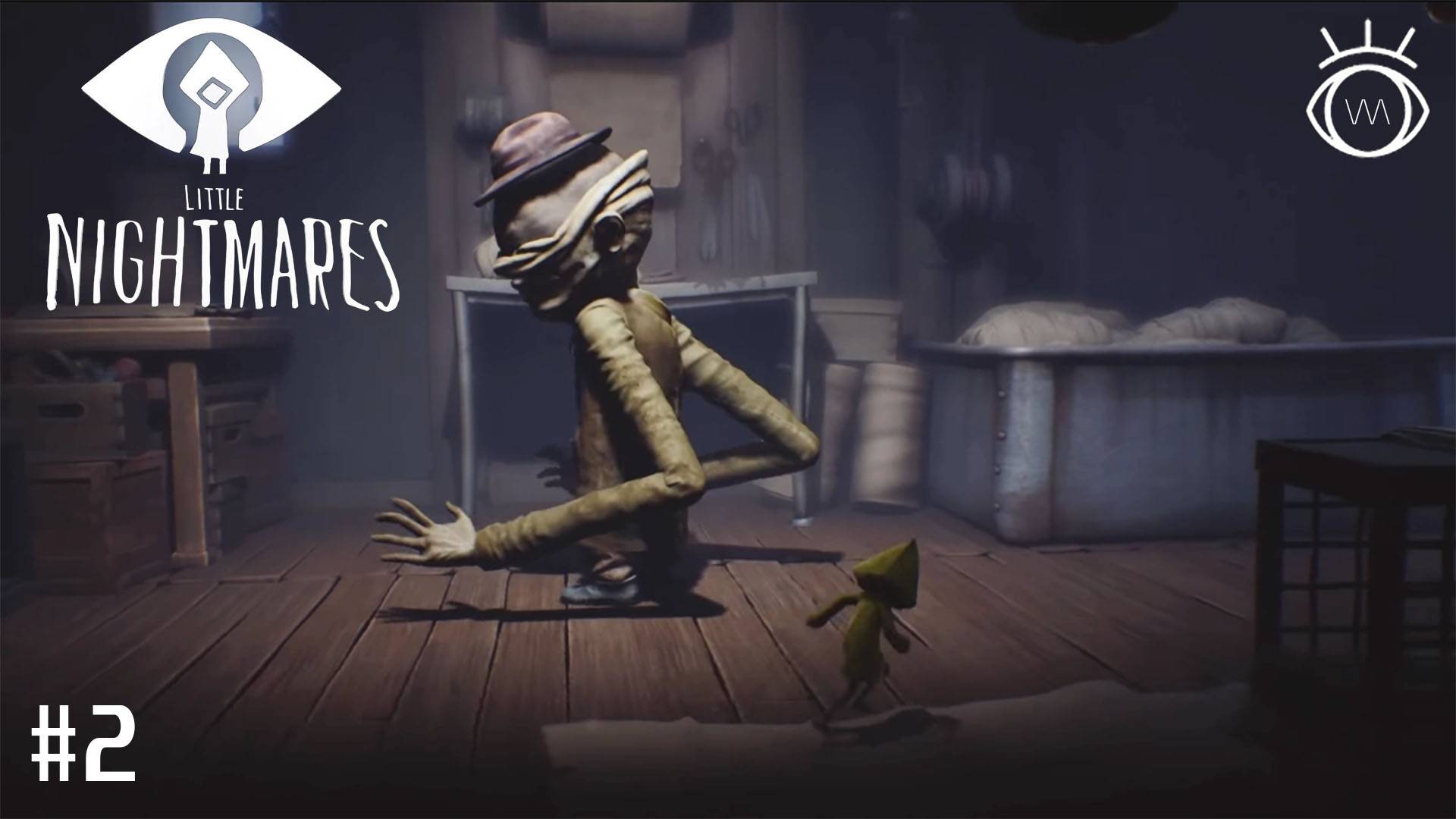 Little Nightmares (Маленькие кошмары) #2 Сторож