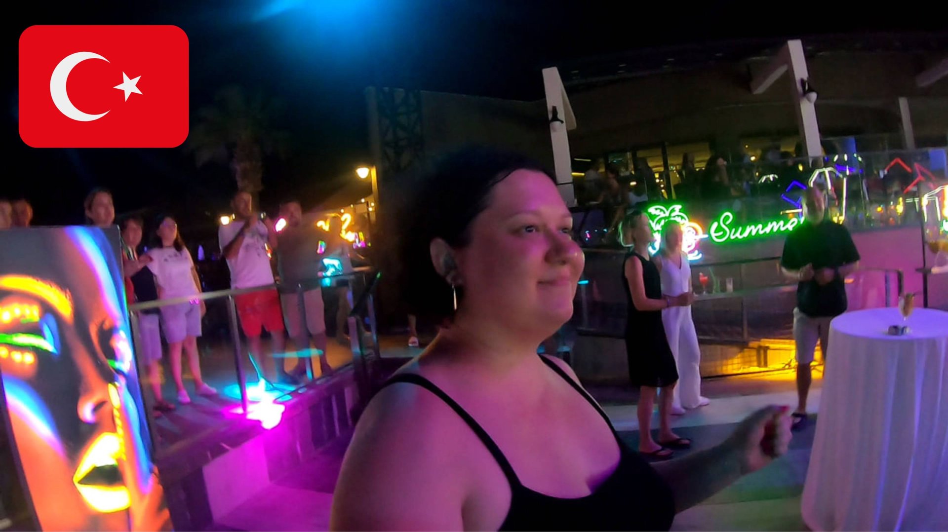 #13 Вкуснейшие вафли. Наслаждаемся морем. Neon Party в Sailors Beach Club 5*. Турция. Июль 2024