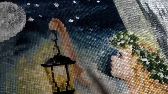 Зимняя фея! Готовая работа!