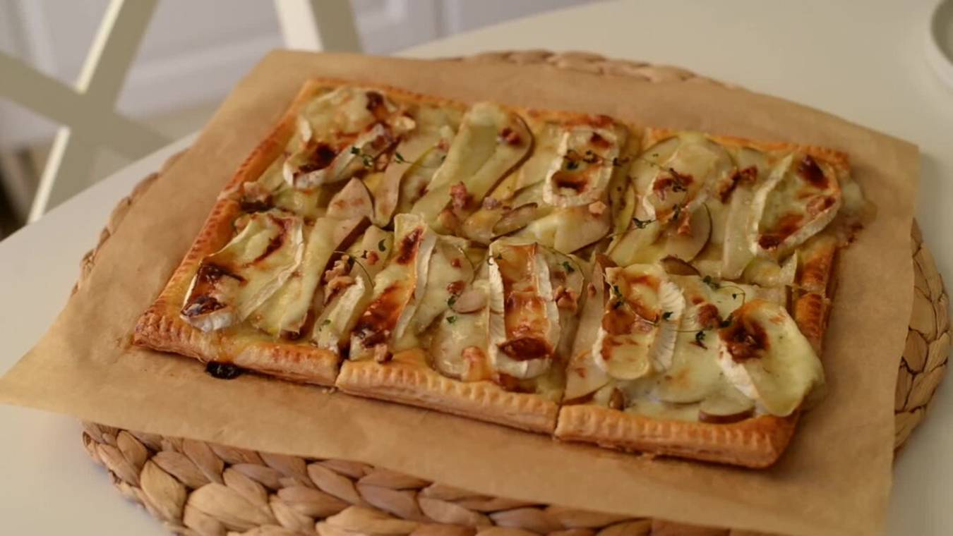 🍰😍 Слоеный ПИРОГ с ГРУШЕЙ и сыром бри🍰😍