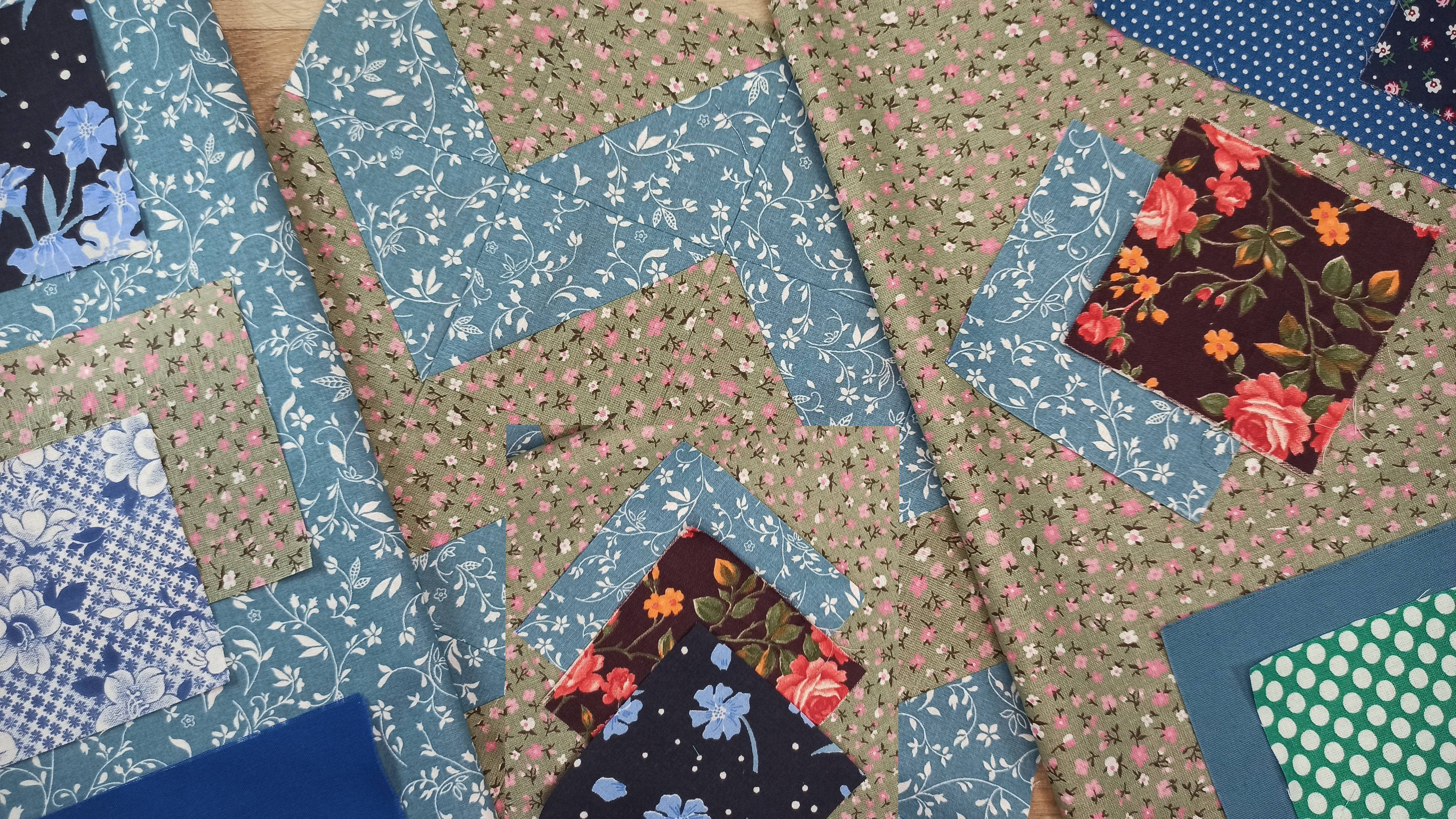 Из копилки секретов лоскутного шитья. Одна простая идея, но три разных способа как быстро шить.