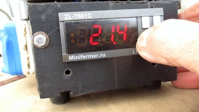 Подогрев теплицы на микроконтроллере. Эксперимент.