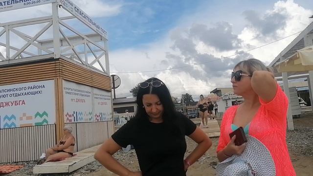 Джугба. Обзор центрального пляжа