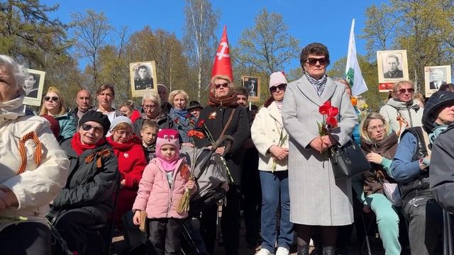 Ломоносов отметил 80-летие Великой Победы торжественно-памятными акциями и общегородским гулянием