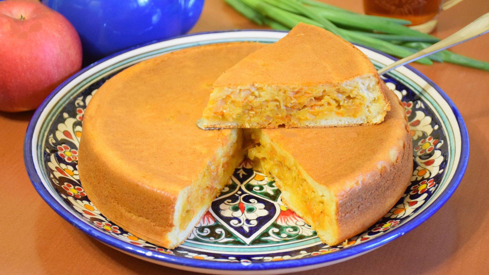 Готовлю из капусты нежный пирог, как в пекарне: Заливной пирог на кефире