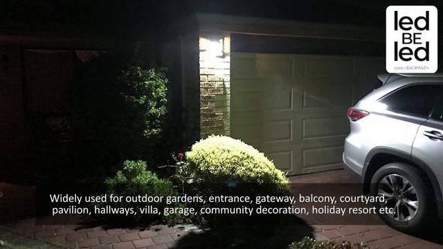 Уличный светильник на солнечной батарее с датчиком движения и света ledBEled 1.5W 220LM