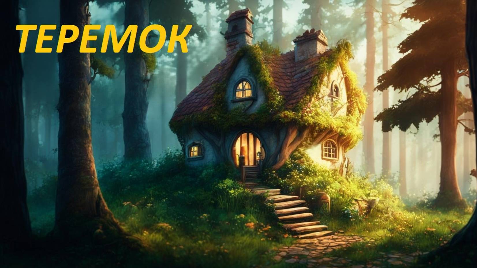 Теремок. Русская народная сказка. Аудиосказка.  Сказки на ночь. Сказки перед сном.