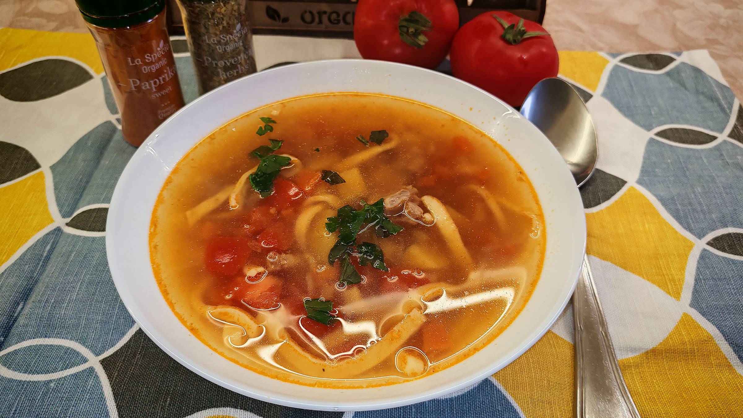 Суп с домашней лапшой. Пошаговый рецепт приготовления вкусного супа "Суюк Ош"