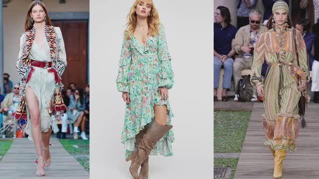 ✨ БОХО Подборка платьев от ETRO и не только! ✨#ETRO #BohoChic #Этностиль #МоднаяПодборка