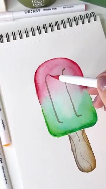 Летняя идея в твой скетчбук