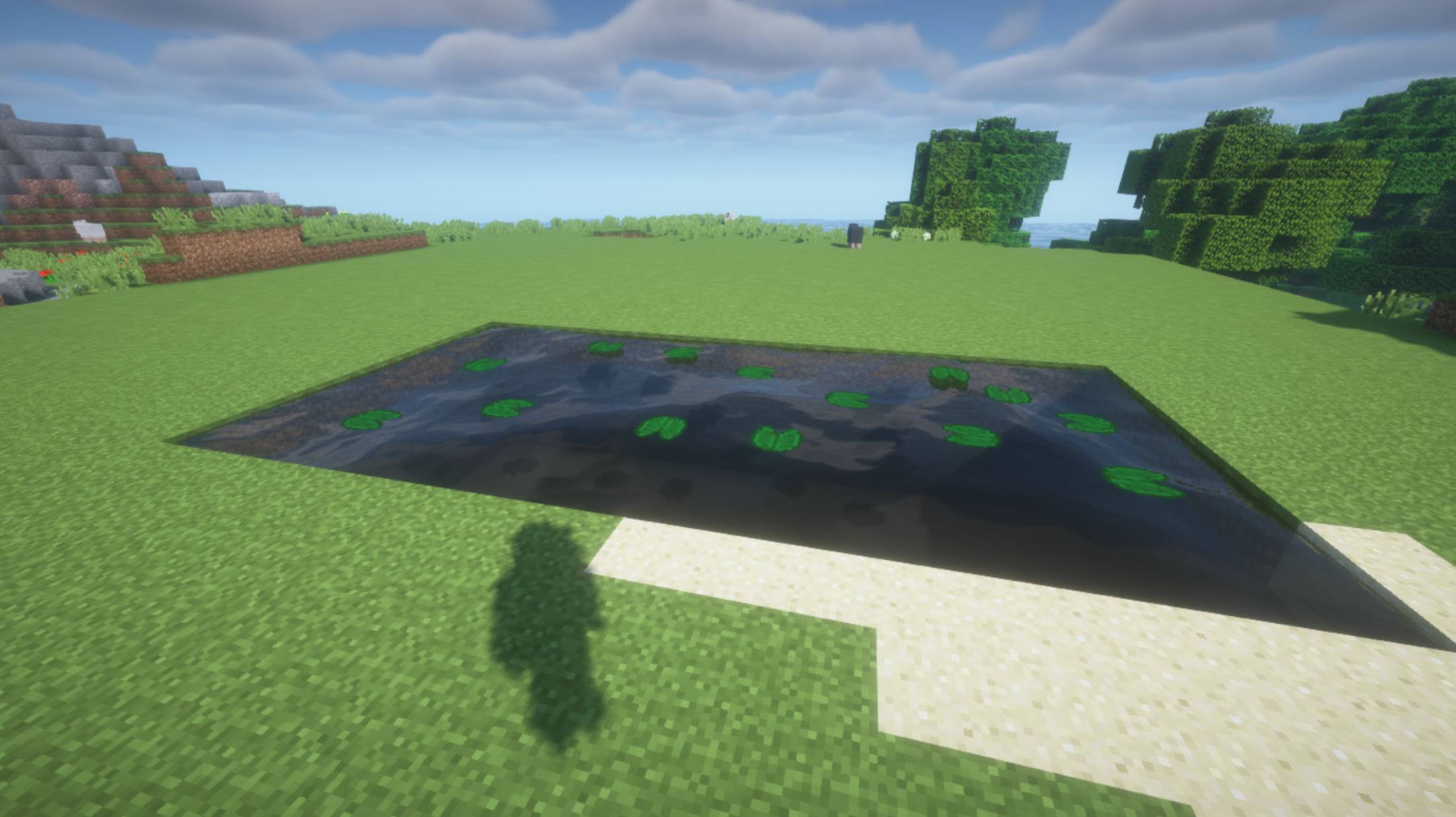 ПРУД В МАЙНКРАФТ!