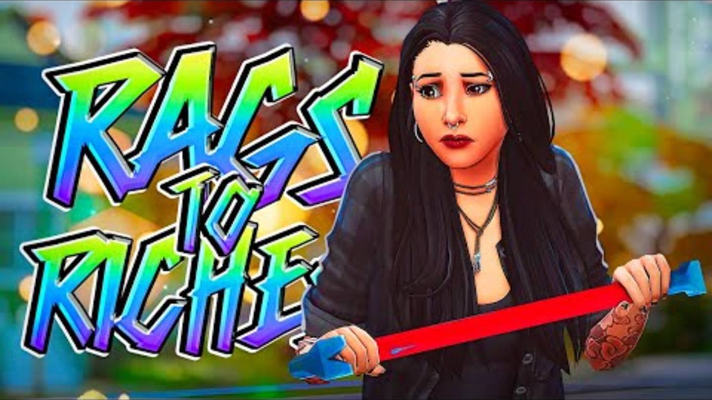 ВОРОВКА В БОЛЬШОМ ГОРОДЕ // ОТЕЛЬ В СИМС 4 // The Sims 4 Rags To Riches