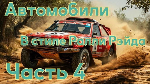 Автомобили в стиле Ралли Рэйда. Часть  4.