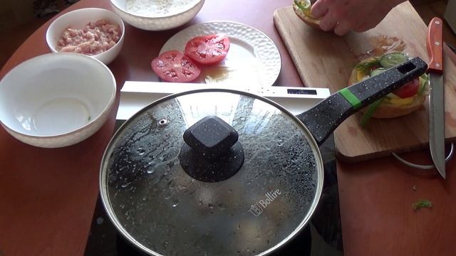 гамбургер с котлетой из индейки рецепты, простые рецепты, еда, рецепт, как приготовить, быстрые реце