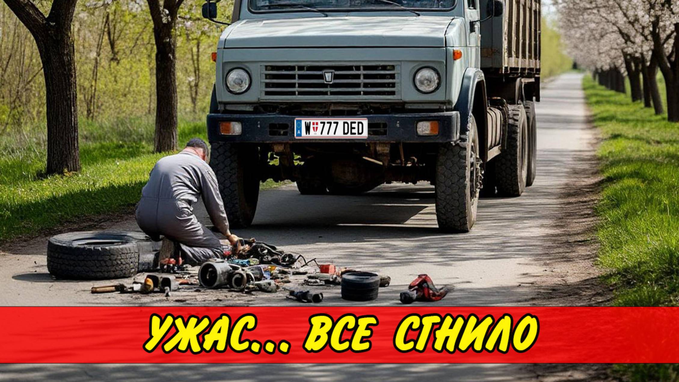 Ремонт грузового автомобиля