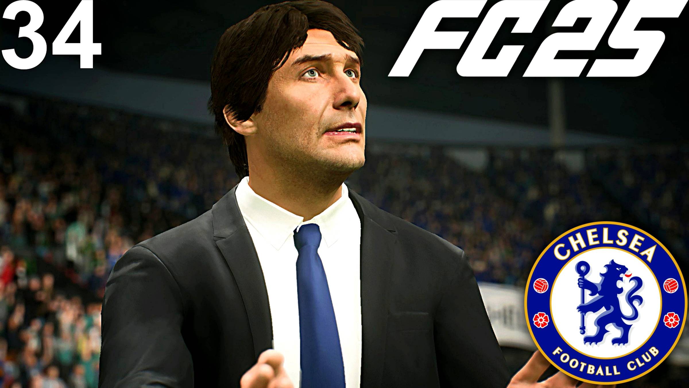 FC 25 КАРЬЕРА ЗА ЧЕЛСИ #34 - ЗАРУБА С ЛИВЕРПУЛЕМ и ЧЕЛСИ ВЫЛЕТАЕТ ИЗ ЛИГИ ЧЕМПИОНОВ???!!!