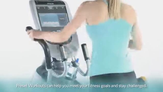 Precor AMT® 885 Adaptive Motion Trainer® Workout Guide