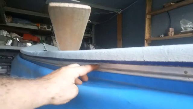 Как закрепить надувной борт на пластиковую лодку. Надувные були.