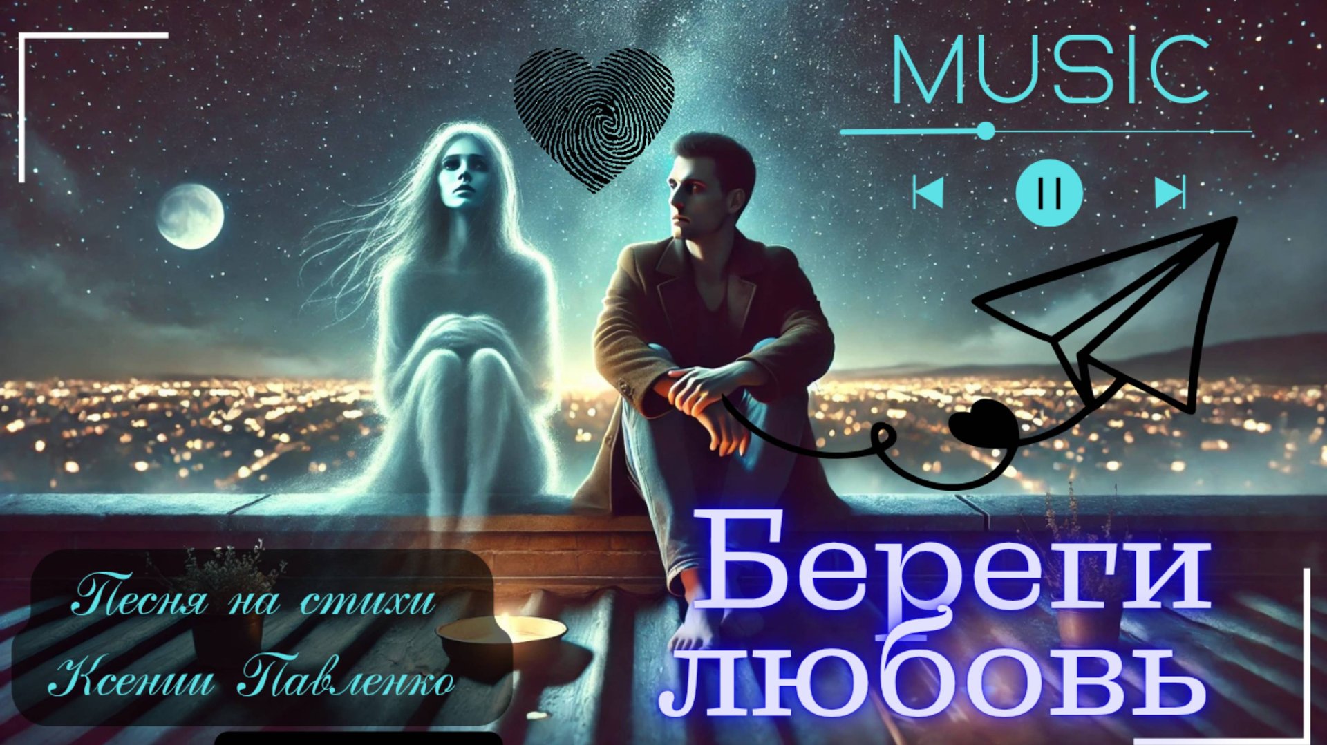 "БЕРЕГИ ЛЮБОВЬ "песня  на стихи Ксении Павленко