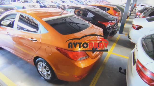 🔥Козырек на стекло Hyundai Solaris 1