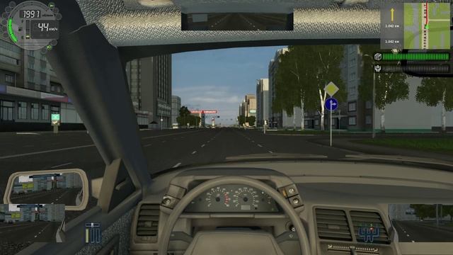 Сравнение реального вождения и вождения в симуляторе City Car Driving