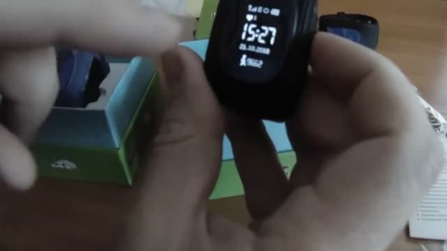 Распаковка детских часов Q50 с GPS с AliExpress