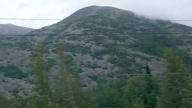 Байкальские горы/Из окна поезда/Байкало-амурская магистраль
