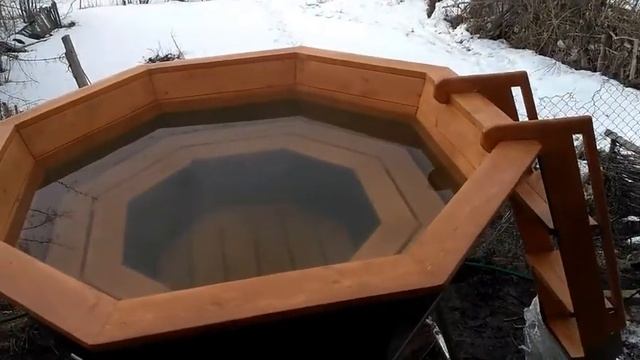 сибирский молодильный банный чан - лучшая всесезонная купель с подогревом